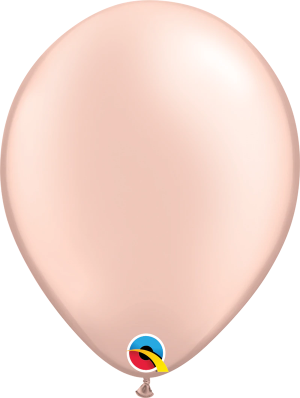 Pearl Peach Latex Balloons 11" - Haflaty Store